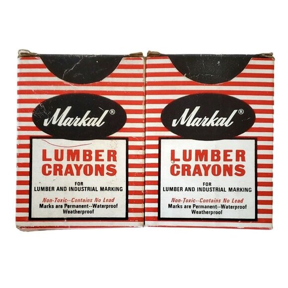 Markal Dixon | Other | 24 Contractor Grade Lumber Crayons Wood ...